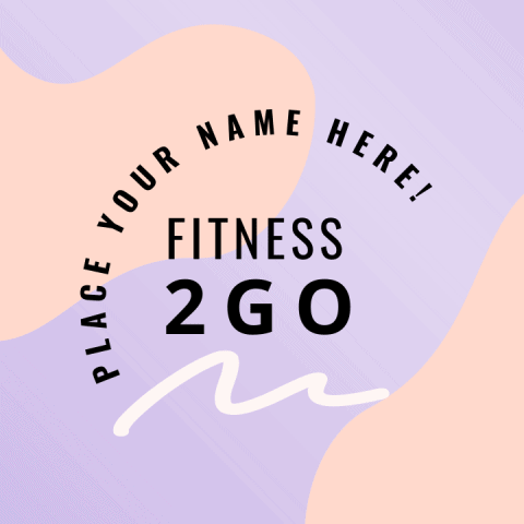 BRANDHOOD - FITNESS 2 GO Logo-Template